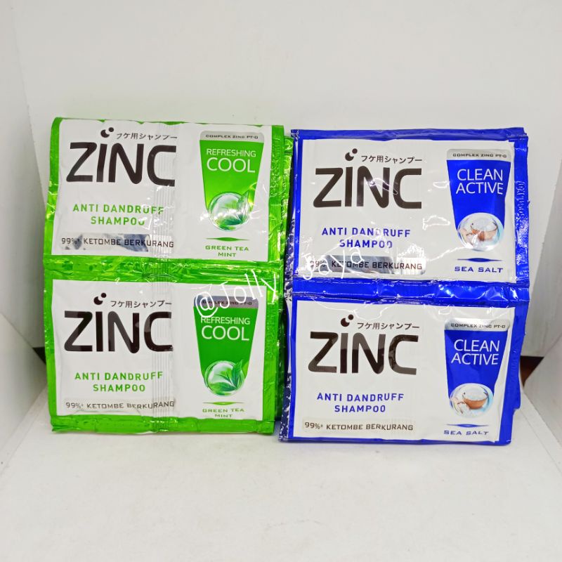 Jual Zinc Shampoo Sachet (Renteng) | Shopee Indonesia