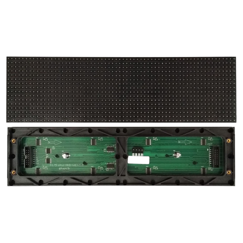 Jual P4.75 (F3.75) LED SMD Display Module Merah ( Red ) 16 x 64 | Shopee Indonesia