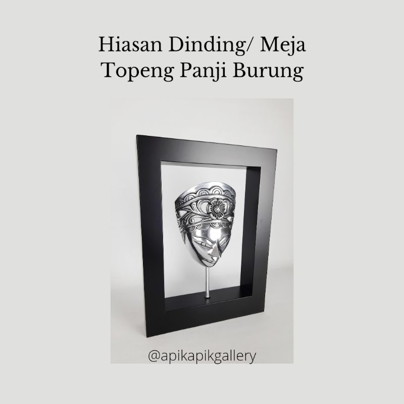 Jual Hiasan Dinding/ Meja Topeng Panji Bunga / Souvenir Khas Jogja ...