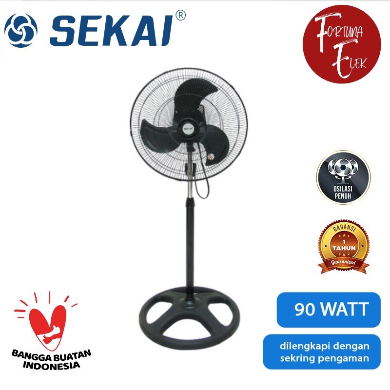 Jual Sekai Industrial Stand Fan Tornado SFN-1808 18 Inch | Shopee Indonesia