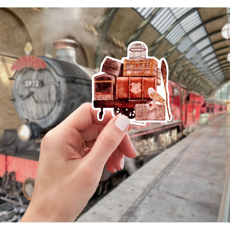 Jual Stiker Harry Potter Wizard's Luggage - Die Cut Sticker | Dekorasi ...