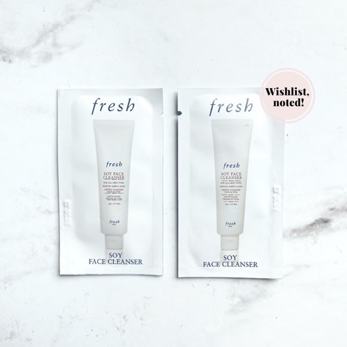 Jual Fresh Soy Face Cleanser Sample sachet 4ml | Shopee Indonesia