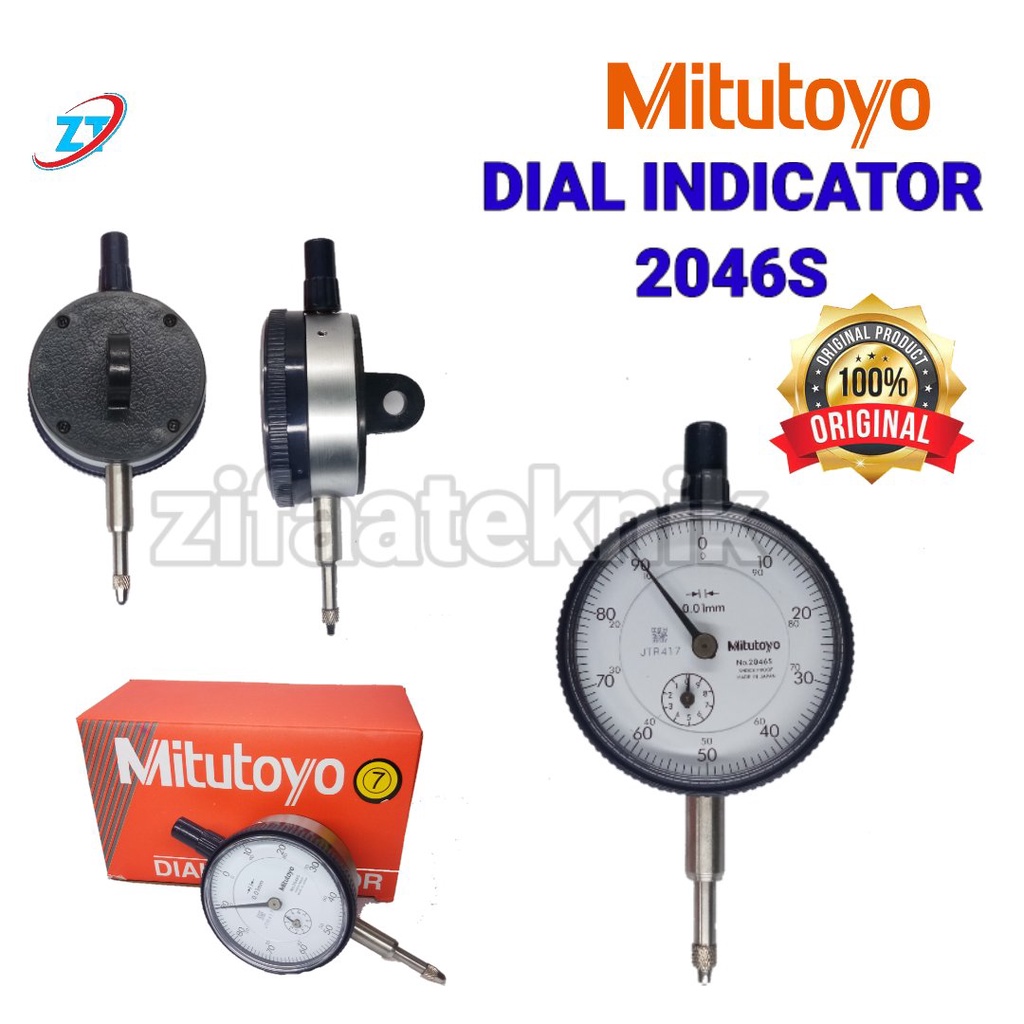 Jual DIAL INDICATOR MITUTOYO 2046S RANGE 0.01mm MADE IN JAPAN | Shopee Indonesia