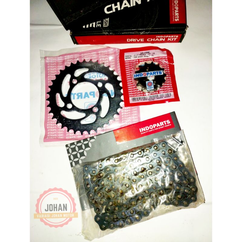 Jual gear set indoparts Shogun 125/Gir set 100% original indoparts/Gir ...