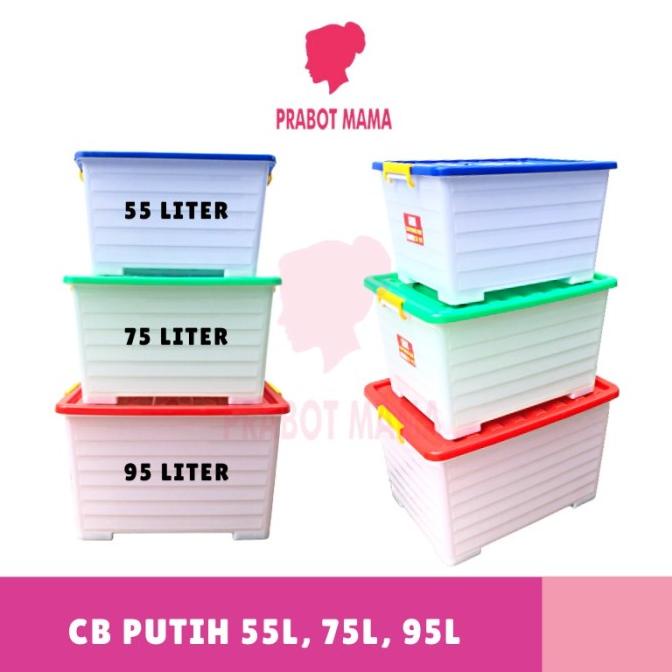 Jual Container Box Putih Besar - Slp Countainer 95 Liter Kotak ...