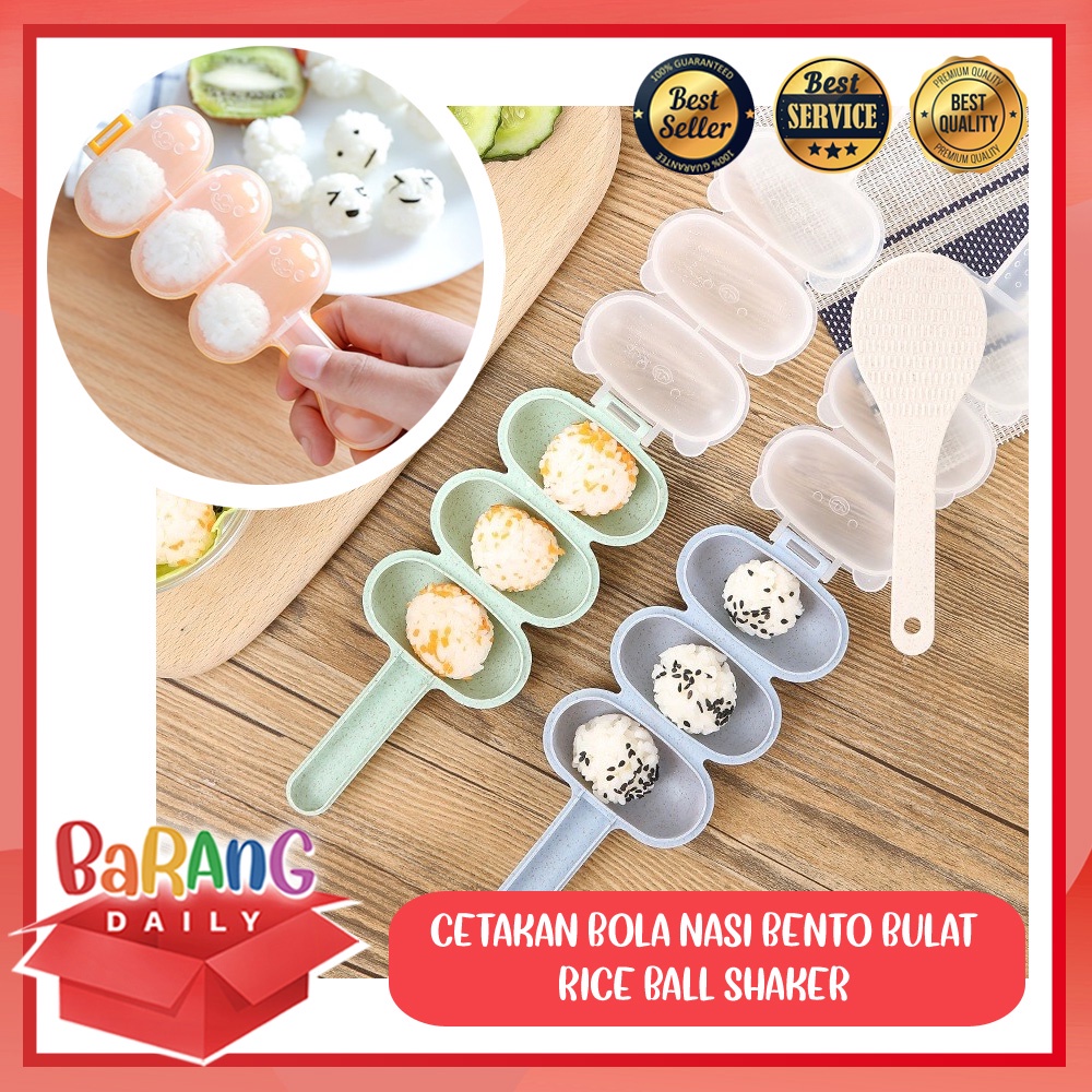 Jual Cetakan Nasi Bento Bola Bulat / Rice Ball Shaker / Cetakan Bekal ...