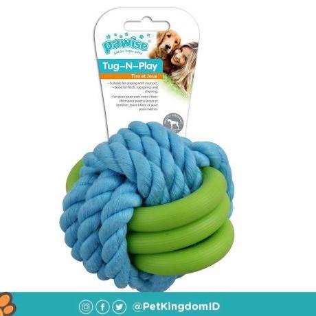 Jual MAINAN ANJING TWINS ROPE BALL 7CM | Shopee Indonesia