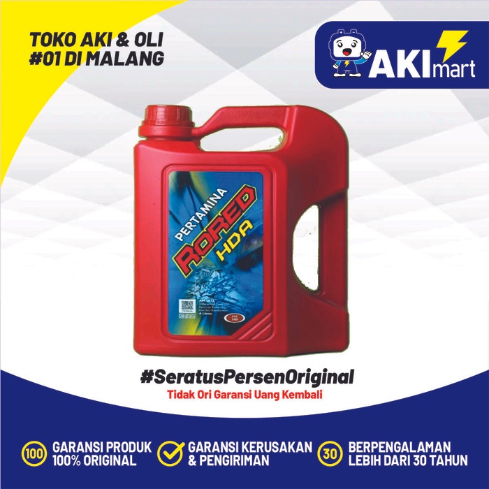 Jual Pertamina Rored HDA 140 5 Liter Oli Transmisi | Shopee Indonesia