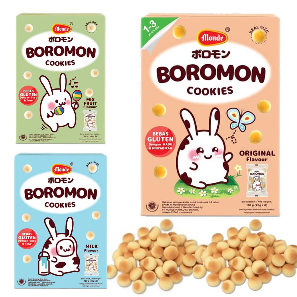 Jual Monde Boromon Cookies / Snack Bayi/ Biskuit Bayi | Shopee Indonesia