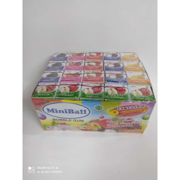 Jual Permen Cemilan Snack Playgum Miniball Marukawa Buah Segar Mainan ...