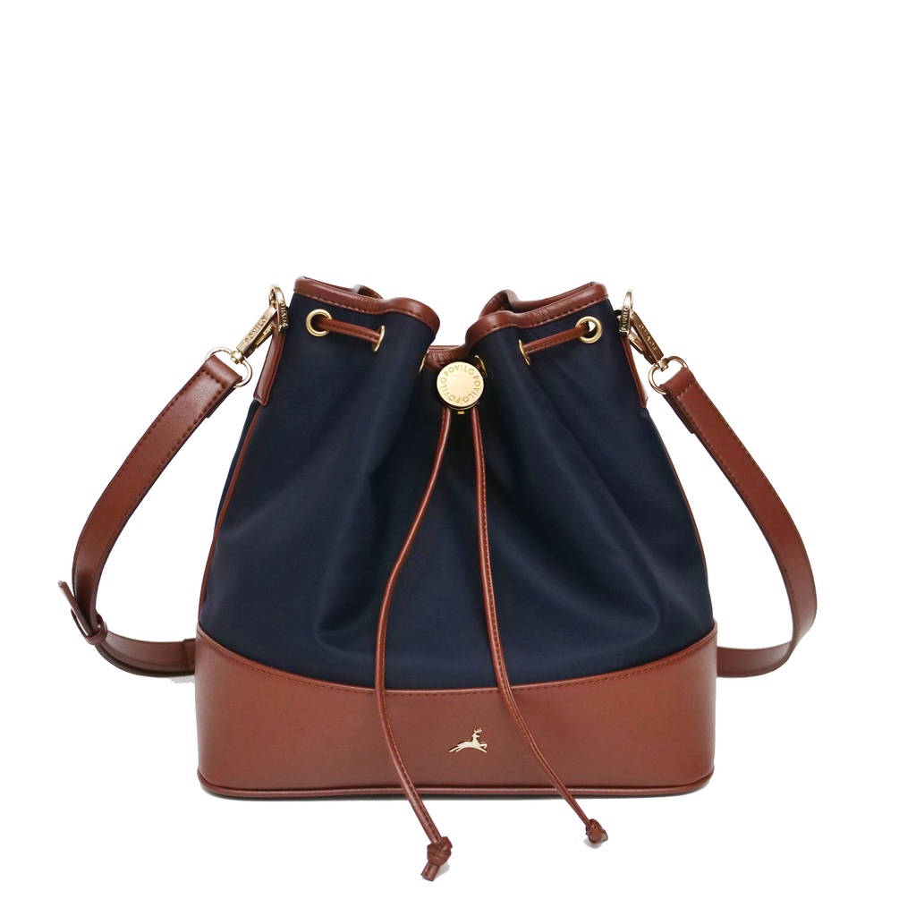 Jual POVILO PUSPA BUCKET NYLON NAVY | Shopee Indonesia
