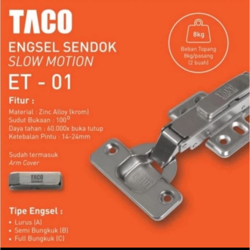 Jual Engsel Sendok Taco Slow Motion Et-01 | Shopee Indonesia