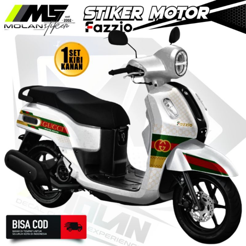 Jual Decal Sticker Striping Variasi Yamaha Fazzio 125 - Yamaha Fazzio ...