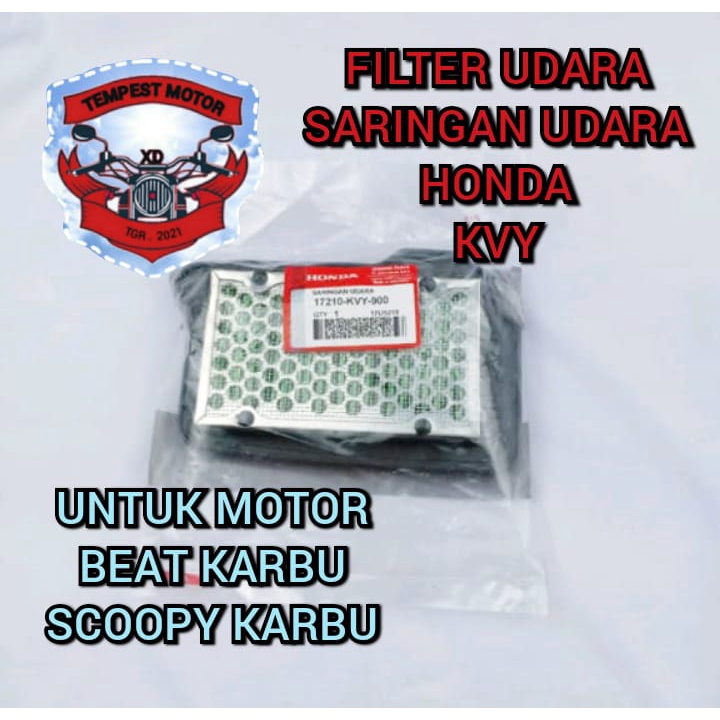 Jual FILTER UDARA BEAT KARBU KVY SARINGAN FILTER UDARA HONDA SCOOPY ...