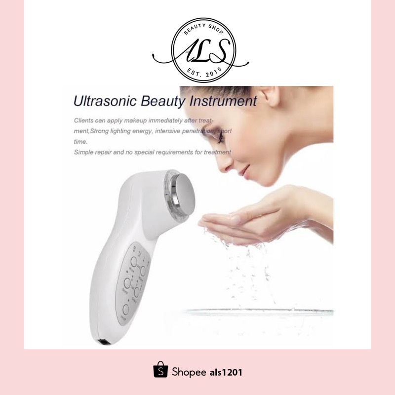 Jual 3in1 alat detox ultrasound Ultrasonic pdt wajah photon 7 warna ...