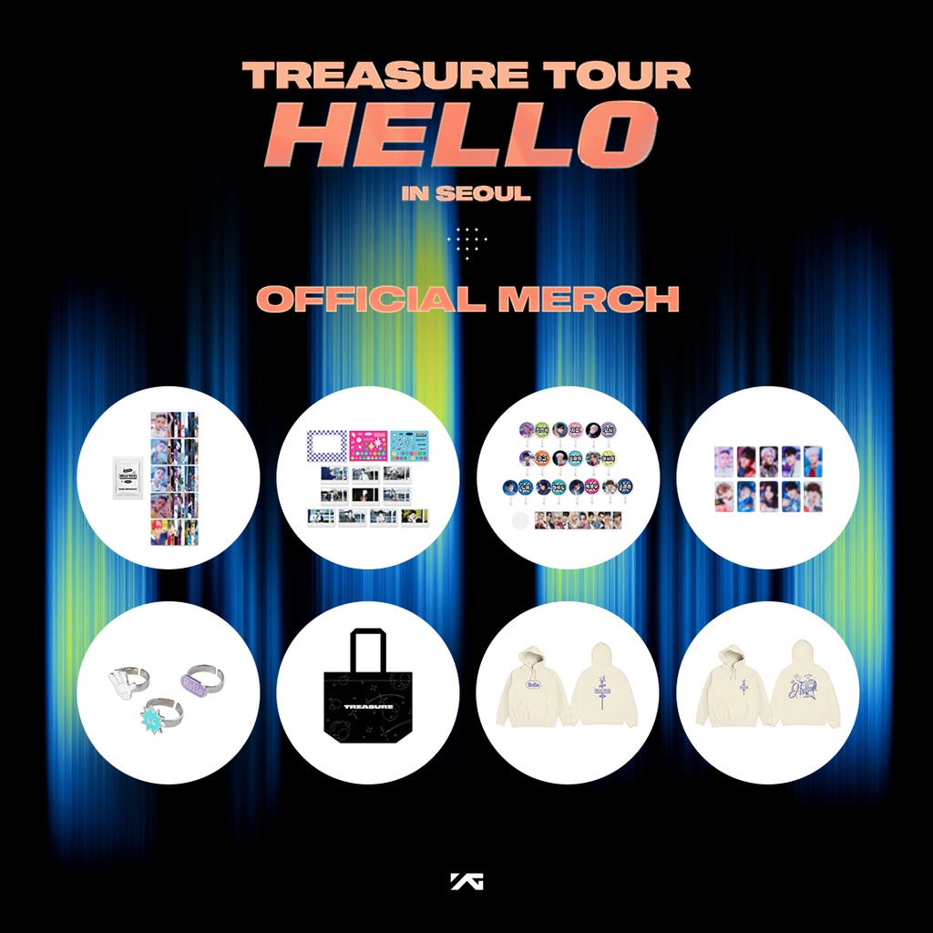 Jual [PO] TREASURE HELLO CONCERT OFFICIAL MD | Shopee Indonesia