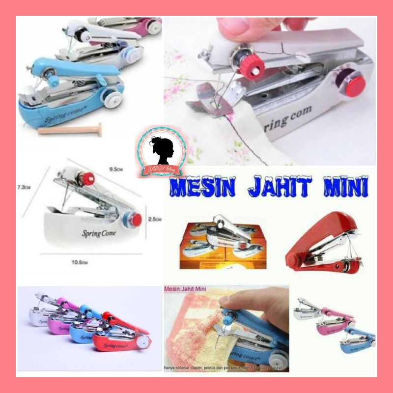Jual Mesin jahit tangan mini stapless jahit baju | Shopee Indonesia