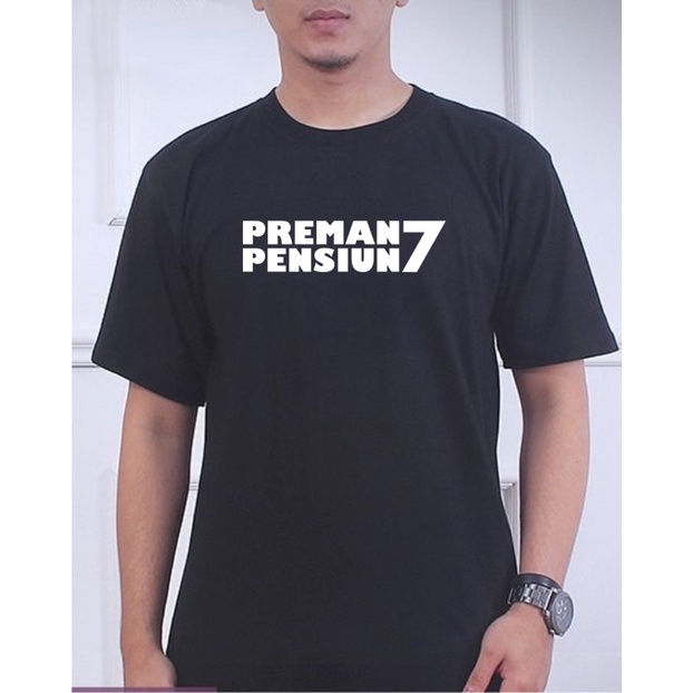Jual KAOS PREMAN PENSIUN 7 (Tangan Pendek) | Shopee Indonesia