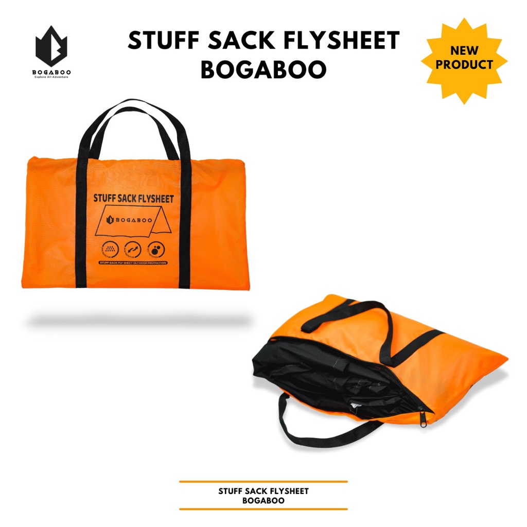Jual COD Stuff sack FLYSHEET 4 x 6 bogaboo - stuufsack FLY SHEET ...