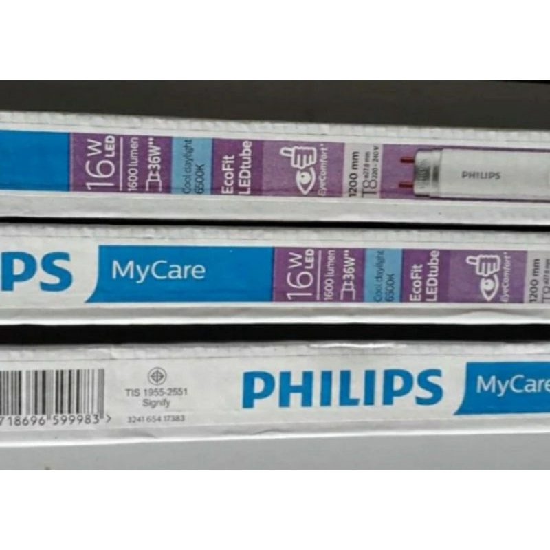 Jual Lampu Philips LED Neon 16W ECOFIT 16 Watt TL panjang 1200mm Putih | Shopee Indonesia