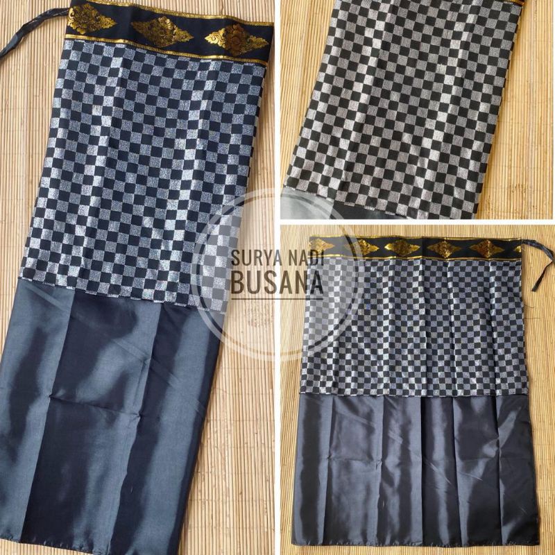 Jual Wastra pelinggih bali poleng singapore premium satu meter | Shopee ...