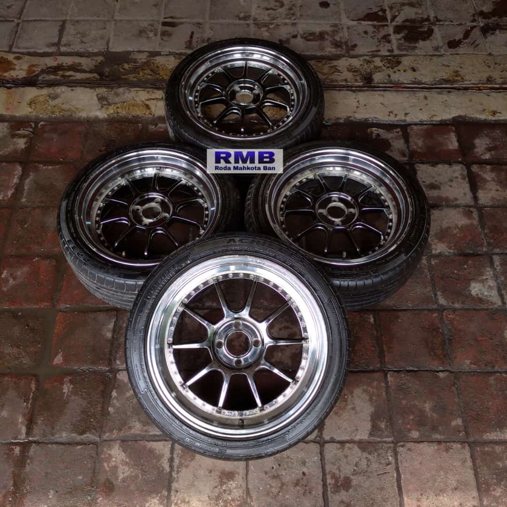 Jual Velg Mobil Seken Model SSR Ring 17 + Ban Bonusan 205 45 R17 Jaz ...