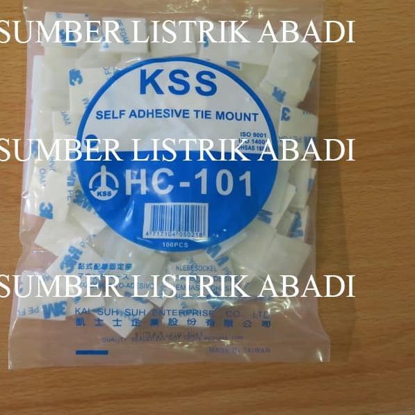 Jual KSS Self Adhesive Tie Mount HC-101 (PEREKAT 3M) | Shopee Indonesia