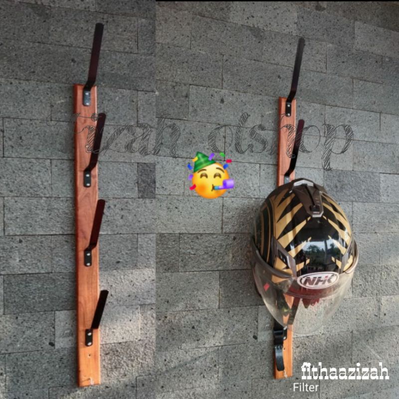 Jual Gantungan helm Dinding Rak helm susun | Shopee Indonesia