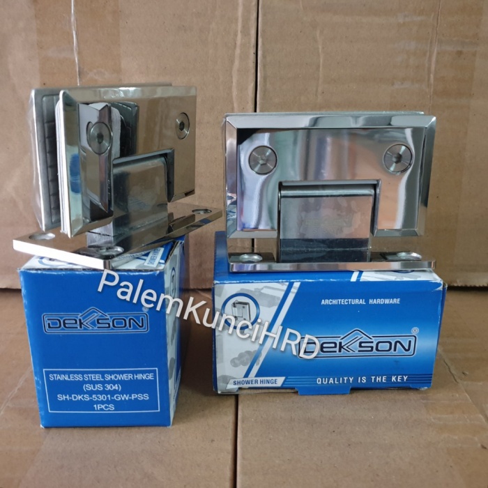 Jual Engsel Engsel Shower Dekkson 5301 Glass To Wall | Shopee Indonesia