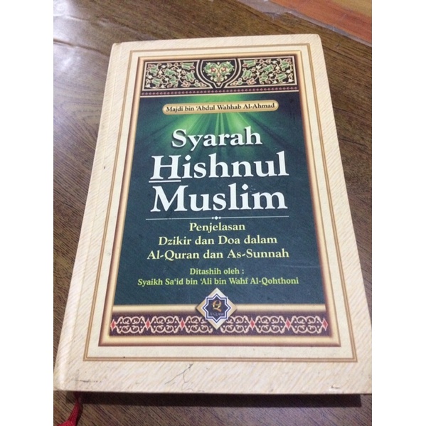 Jual syarah hishnul muslim hisnul buku doa dzikir kitab agama islam ...