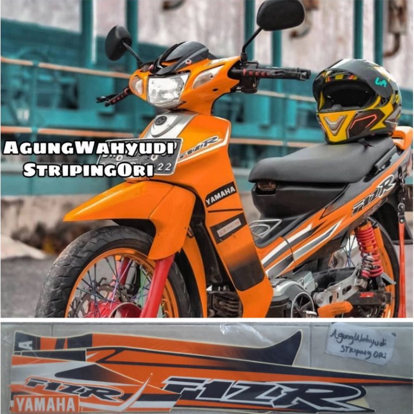 Jual STIKER STRIPING LIS VARIASI FIZ R FIZR HITAM SILVER | Shopee Indonesia