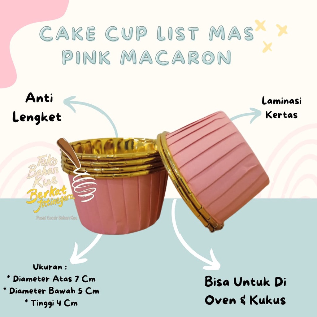 Jual CUP CASE / CUPCASE / CUP MUFFI ALU FOIL WARNA ISI 10 PCS ( CAKE ...
