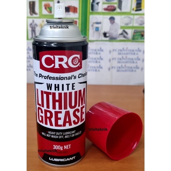 Jual white lithium grease Crc 5037 spray,pelumas gemuk stempet semprot ...