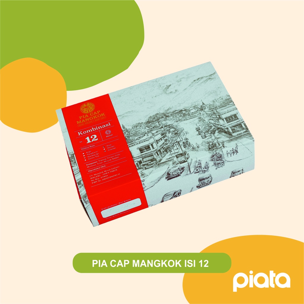 Jual [Official Store] Pia Cap Mangkok Tidar Isi 12 Packing Dus, Oleh ...