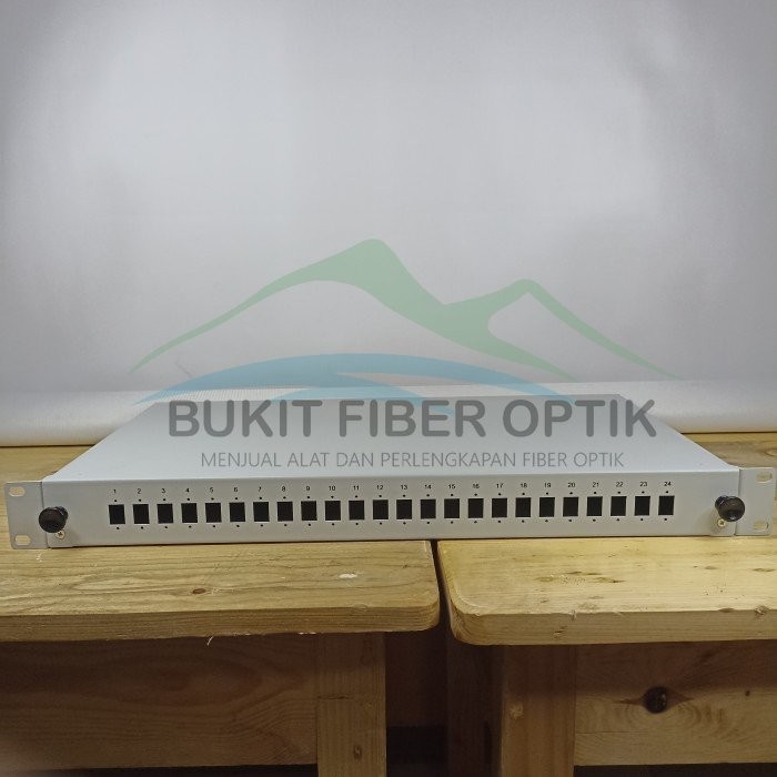 Jual OTB 24 Core Kosongan OTB rackmount 24c ODF Roset 24c FTTH Fiber ...