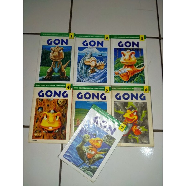 Jual paket komik langka Gon 1-7 tamat | Shopee Indonesia