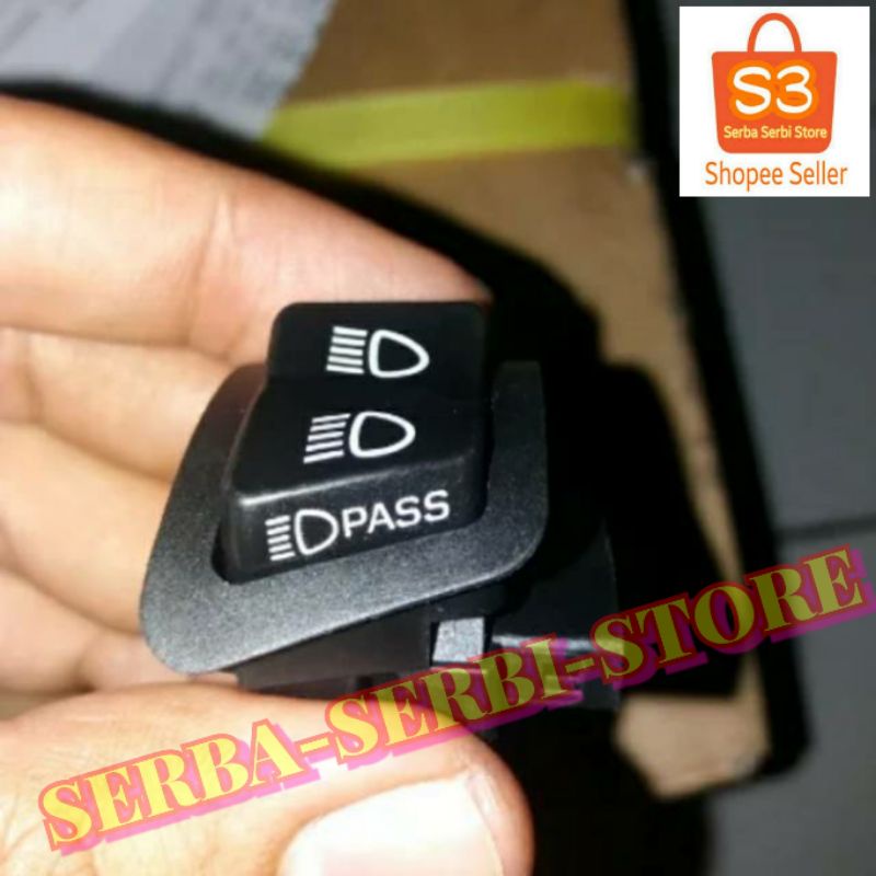 Jual SAKLAR & KABEL SOKET 4 PIN & 2 PIN. TOMBOL LAMPU DEPAN (PASS/DIM ...