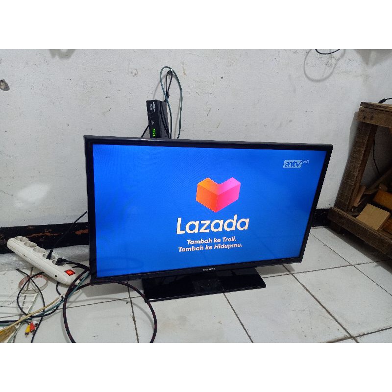 Jual Tv LED Samsung 32 INCH normal digital stb | Shopee Indonesia