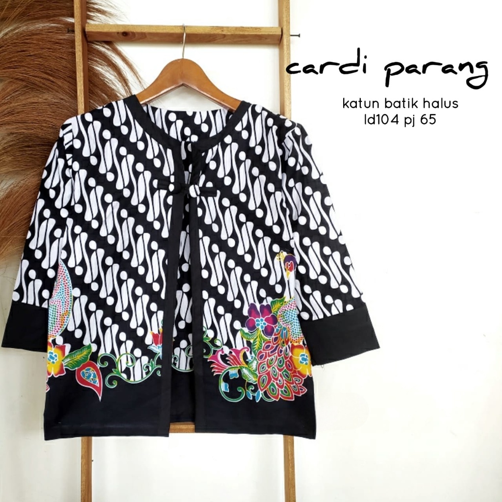 Jual READY STOCK CARDI PARANG BATIK CANTIK JAWA ETNIK KHAS SOLO OUTER ...