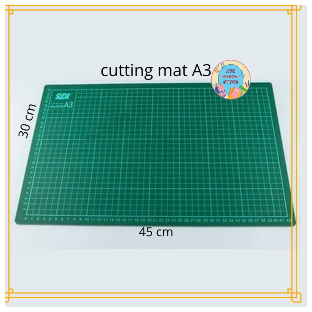 Jual [1 pcs] Cutting Mat pad SDI - A3 Tatakan alas potong kertas | Shopee Indonesia