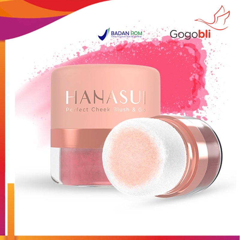 Jual Hanasui Perfect Cheek Blush & Go Powder 01 Pink 2.5gr | Shopee ...