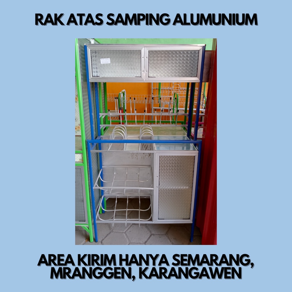 Jual Rak Atas Samping Alumunium | Shopee Indonesia
