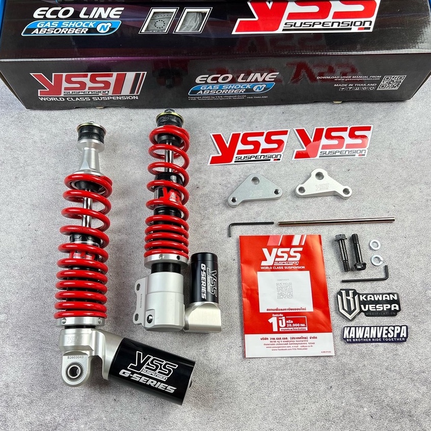 Jual Shock tabung YSS new Model Front - Rear for vespa s125 LX LXV ...