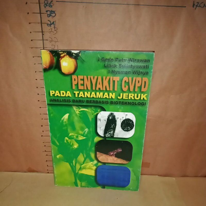 Jual PENYAKIT CVPD PADA TANAMAN JERUK (ANALISIS BARU BERBASIS ...