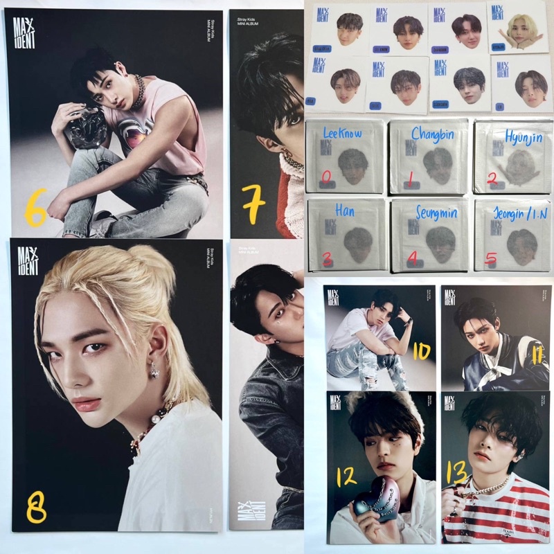 Jual Maxident Stray Kids SKZ Album Standard Limited GO T-Crush Heart ...