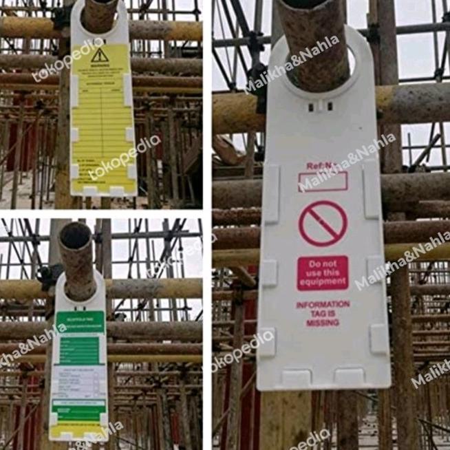 Jual Scaffold Inspection Tags - Safety Signs | Shopee Indonesia