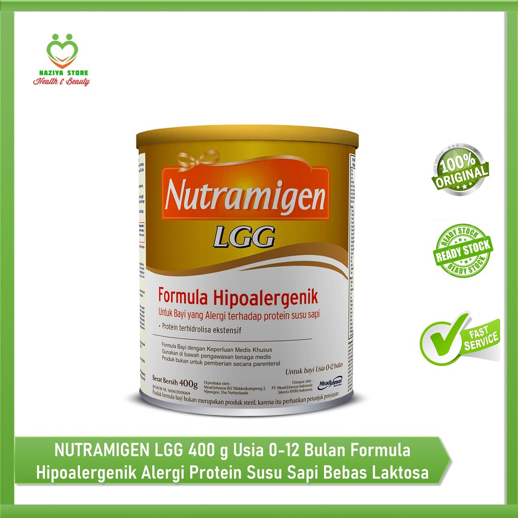 Jual NUTRAMIGEN LGG 400 g Usia 0-12 Bulan Formula Hipoalergenik Alergi ...