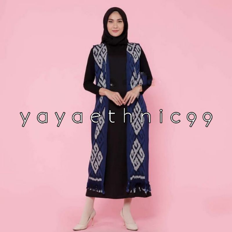 Jual Cardigan tenun troso, outer ethnic tenun, atasan wanita, outer ...