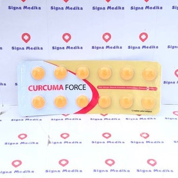 Jual CURCUMA Force Isi 12 TABLET - Vitamin Penambah Nafsu Makan ...