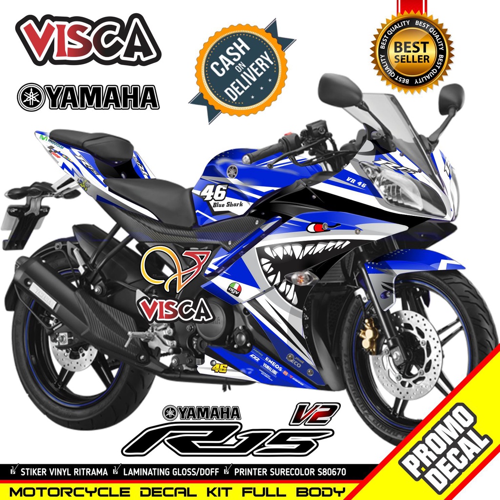 Jual Decal R15 V2 Full Body Dekal R15 V2 Stiker R15 V2 Full Body Keren ...